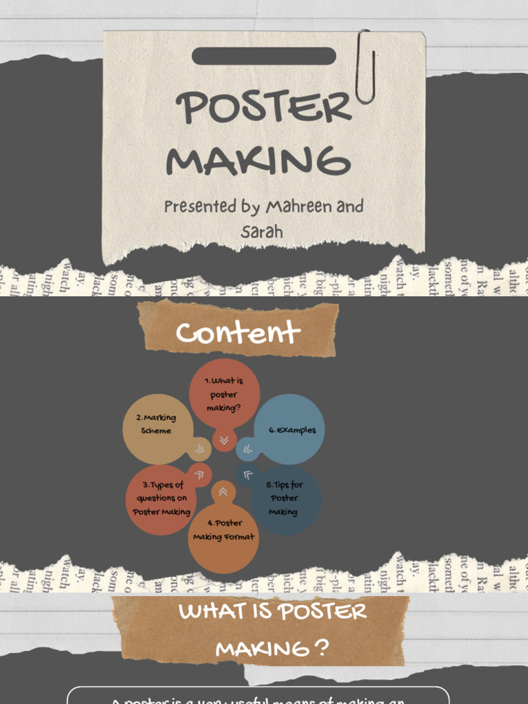 Poster Making PDF | PDF
