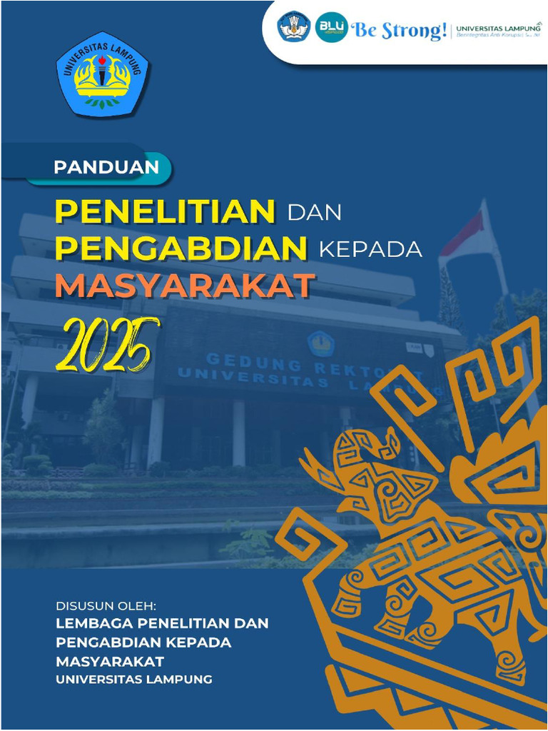Panduan Penelitian Dan Pengabdian Tahun 2025 UNILA | PDF