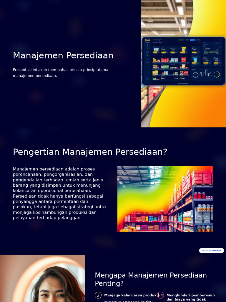 Manajemen Persediaan | PDF
