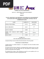 SW409 Waste Handling Procedure | PDF | Waste | Water