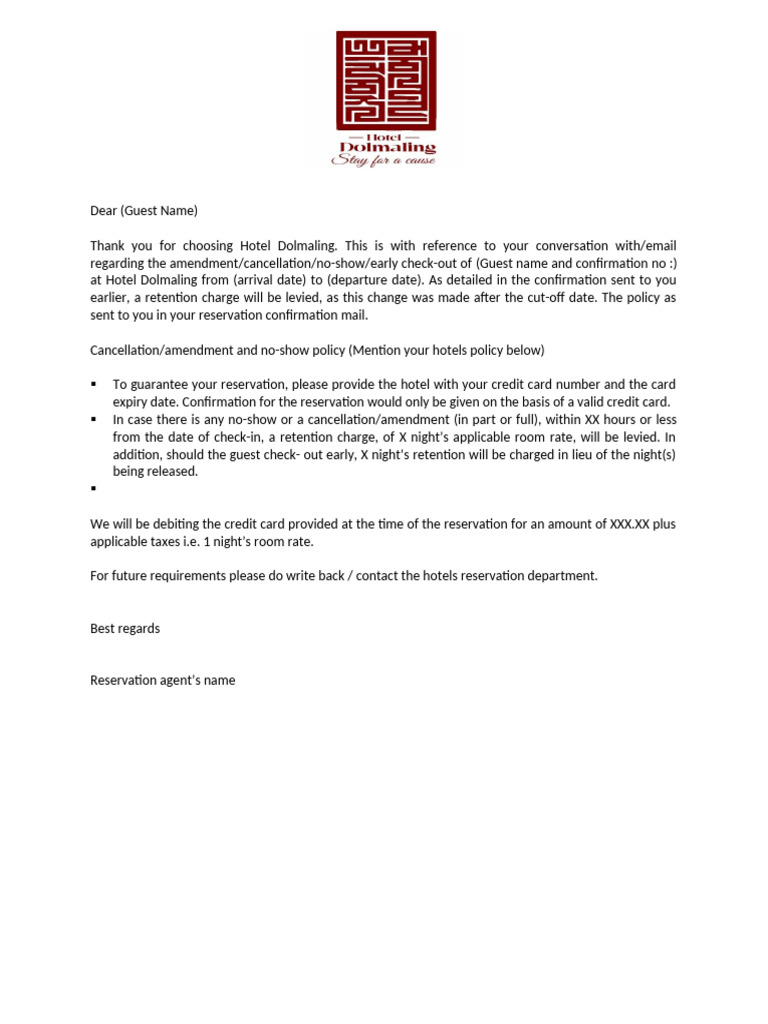 Retention Letter | PDF
