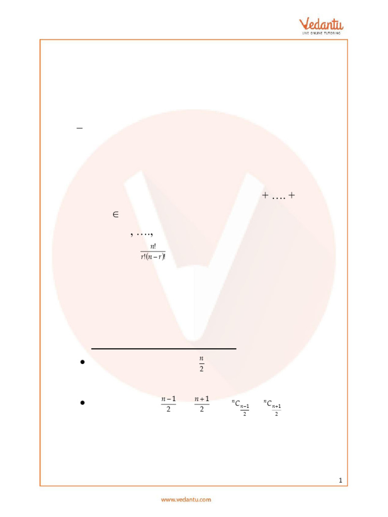 JEE Main 2023 Binomial Theorem and Its Simple Applications Revision ...