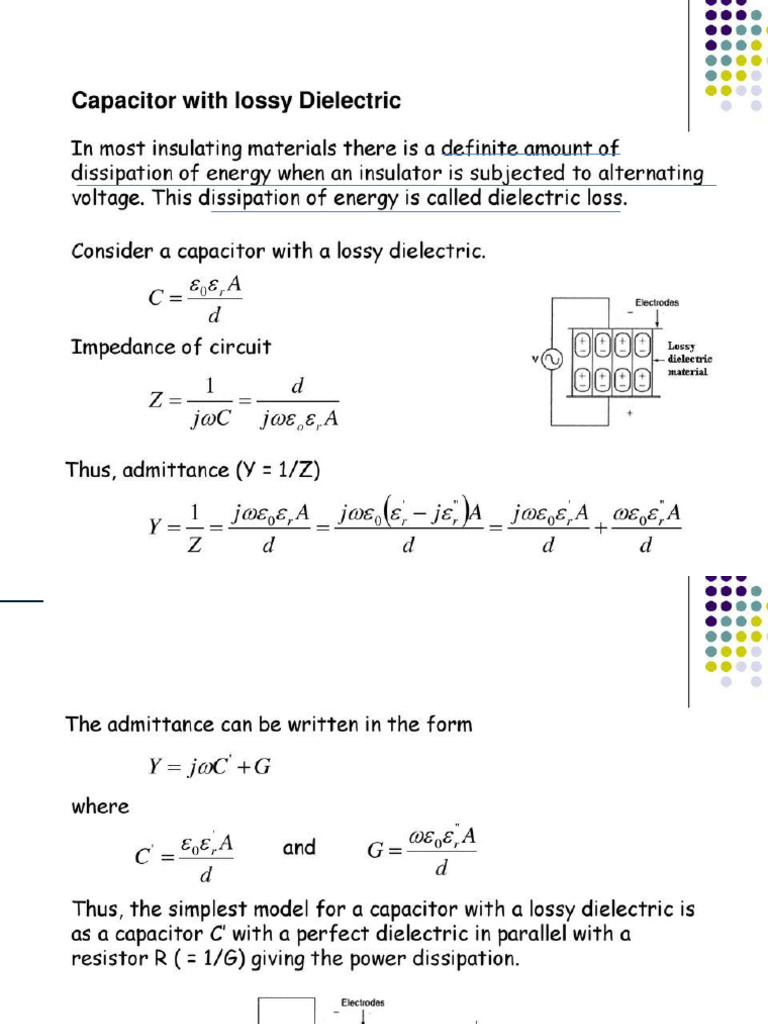 Lec 4 Dielectric | PDF