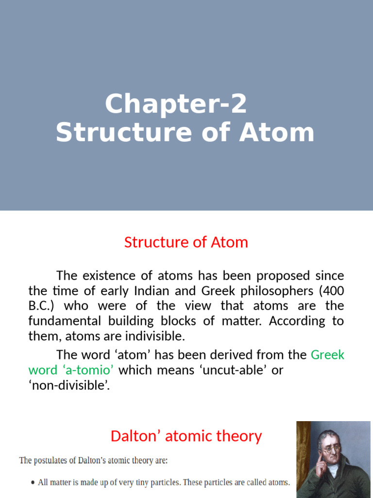 Structure of Atom | PDF | Electromagnetic Radiation | Atomic Orbital