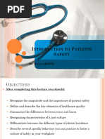 SEC & SSER Patient Safety Measurement System For Healthcare: HPI White ...