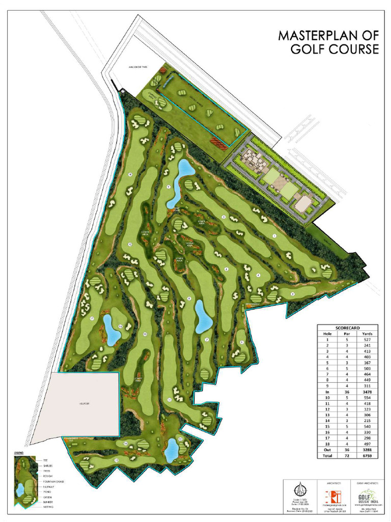 Sector 151a Golf Course Master Plan | PDF