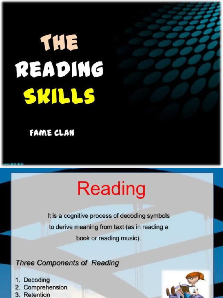 Reading Skills | PDF