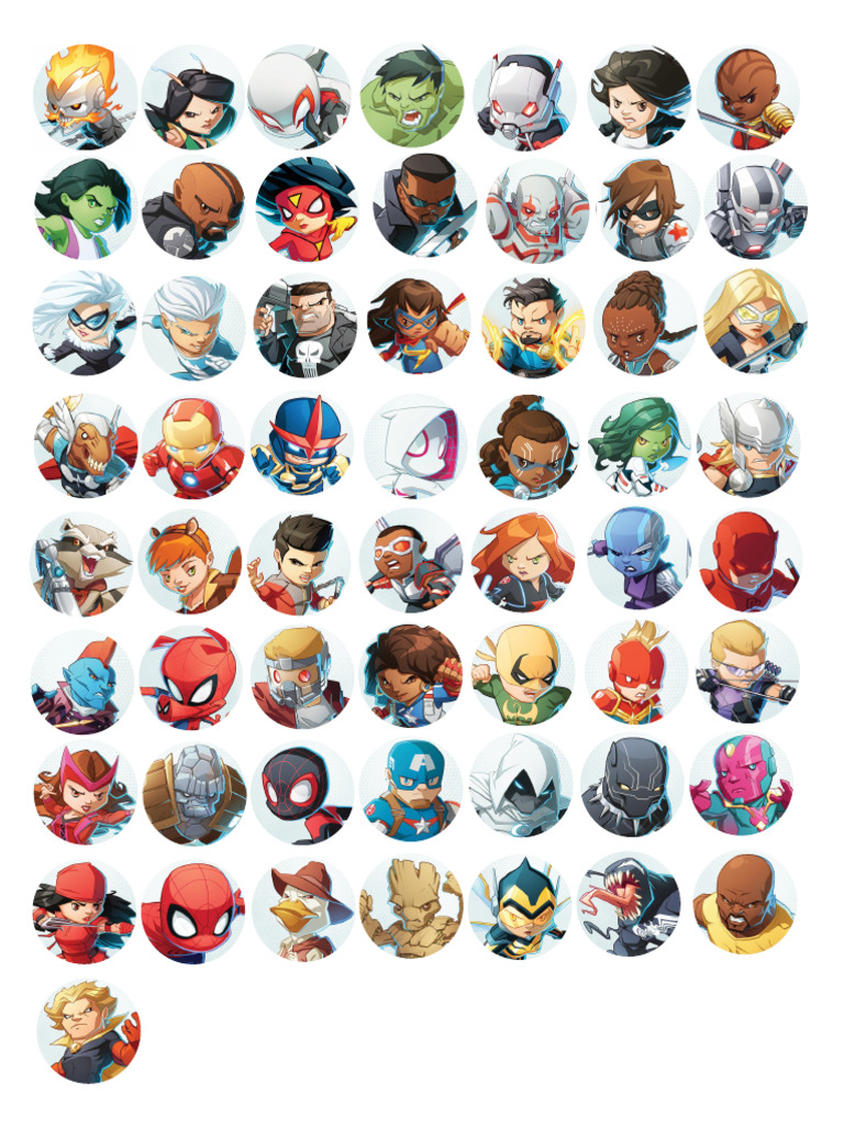 Random Heroes 26mm Tokens | PDF