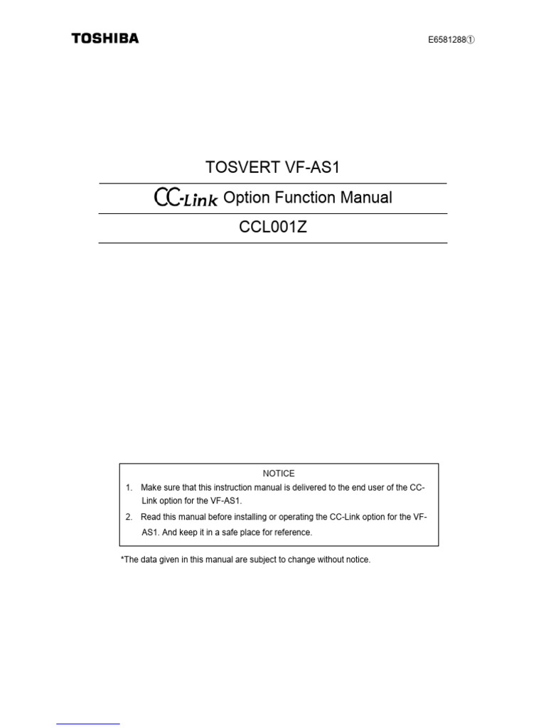 tosvert_vfas1 | PDF | Input/Output | Power Inverter
