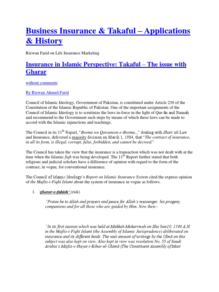 Business Insurance | PDF | Insurance | Risk