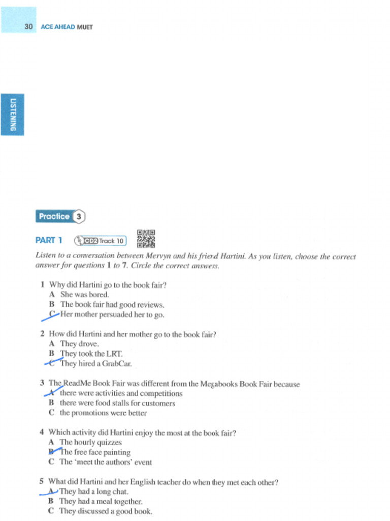 ACE AHEAD - Practice 3 - Copy and The Kids | PDF