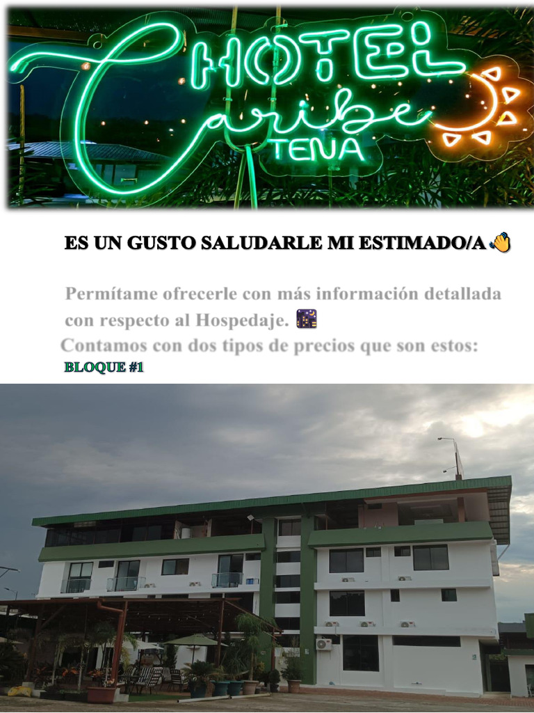 Hotel Caribe Tena | PDF