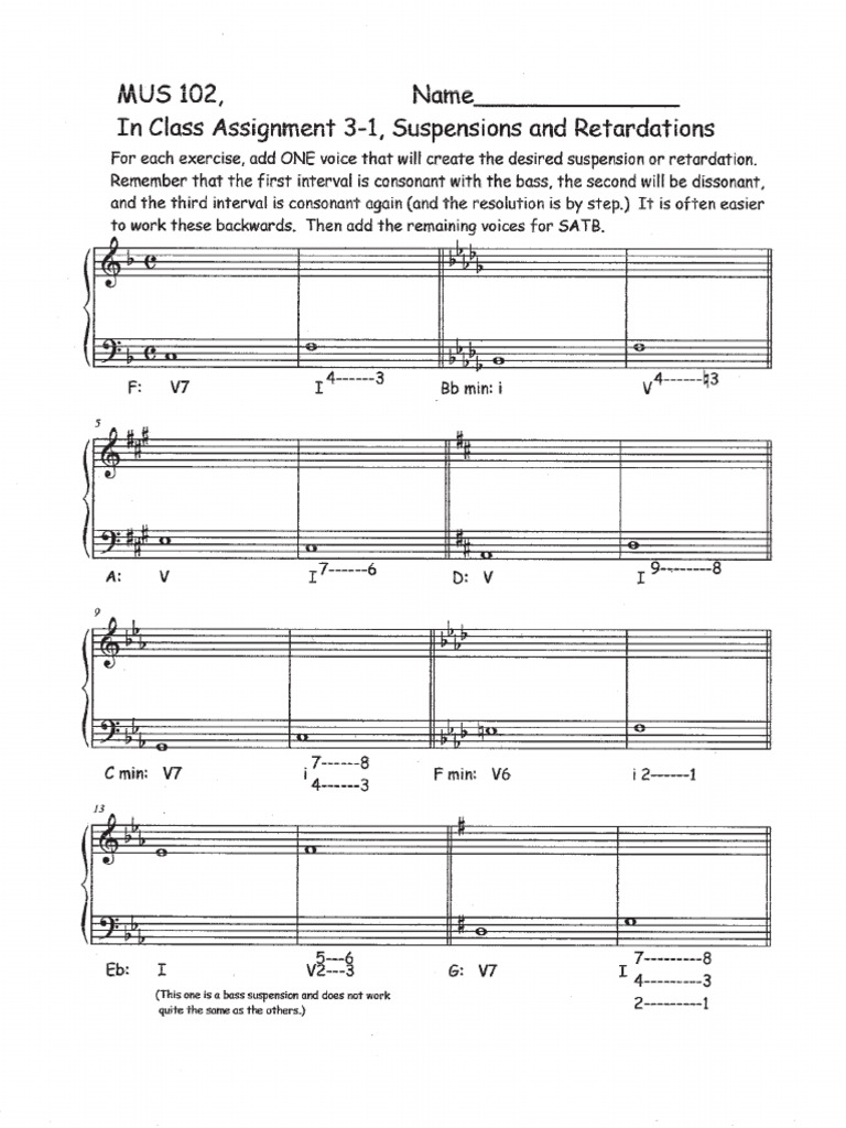 MUS 102, Unit 3 Materials | PDF
