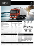 Accelo 817 4x2 Bluetec 6 | PDF | Mercedes Benz | Freio