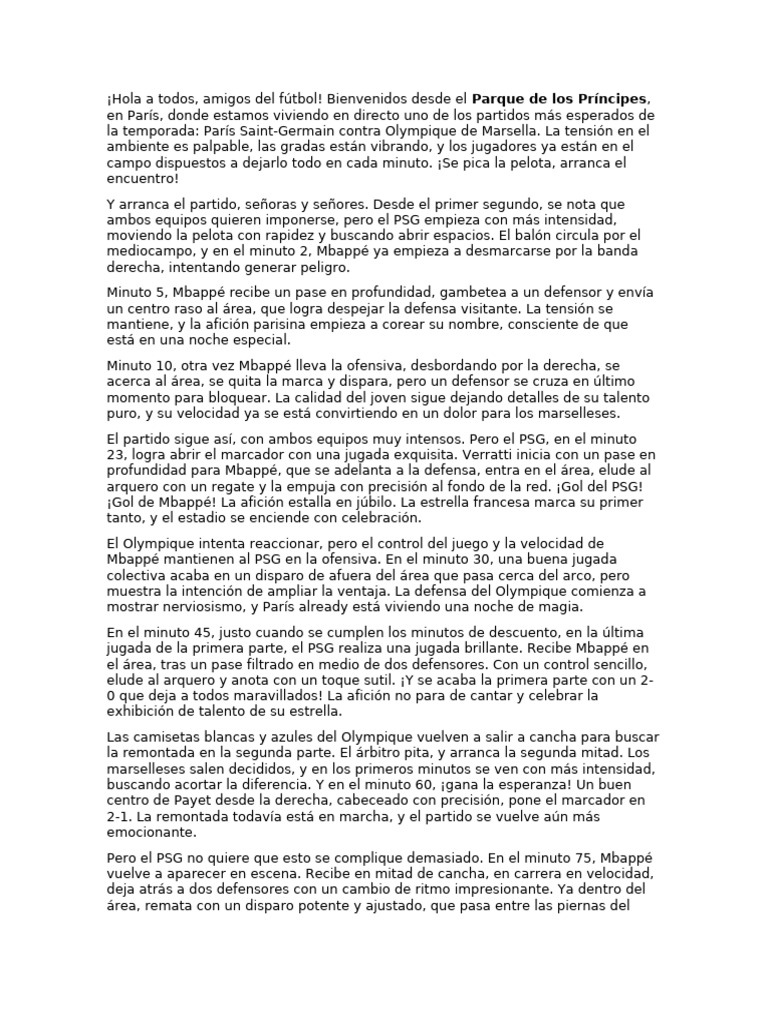 Mbappé | PDF | Defensor (Asociación de Fútbol) | Deportes de equipo