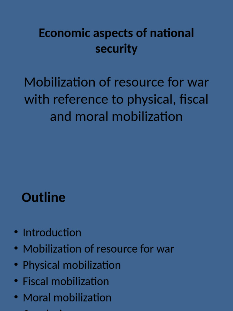 EANS | PDF | Military | Mobilization