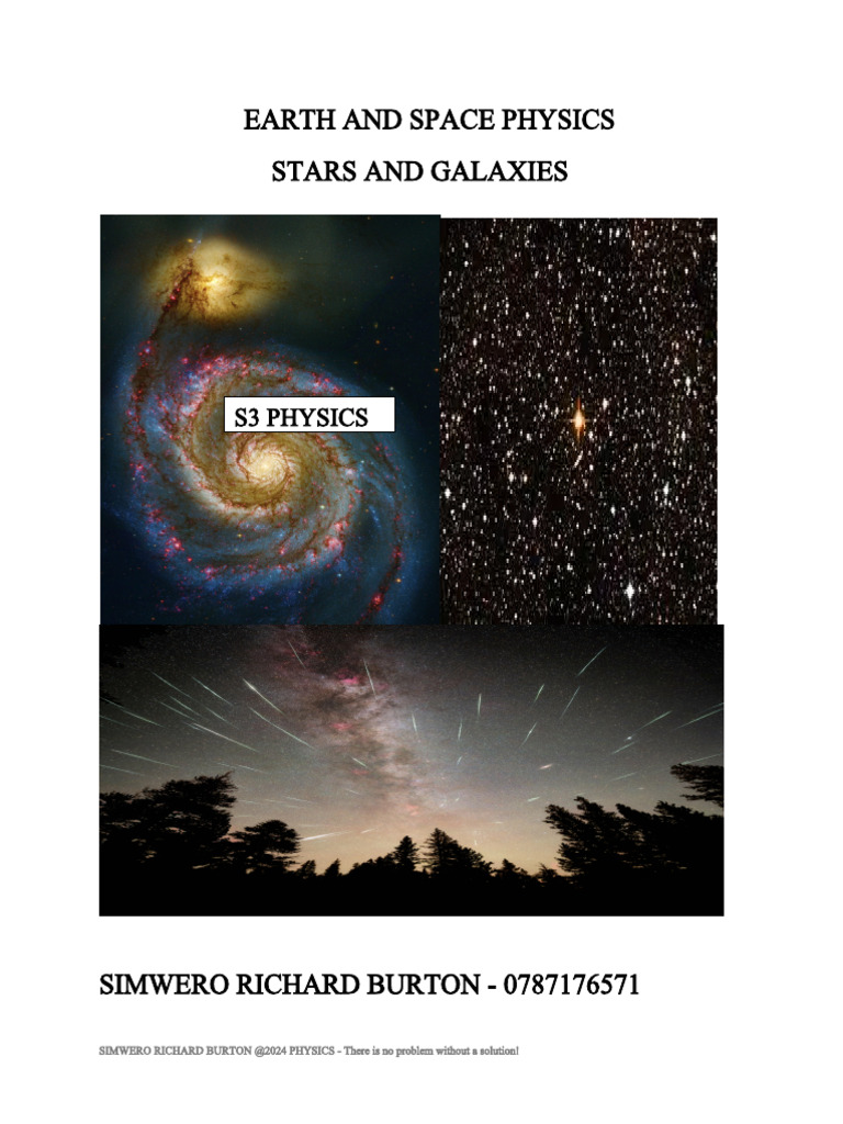 Stars and Galaxies | PDF