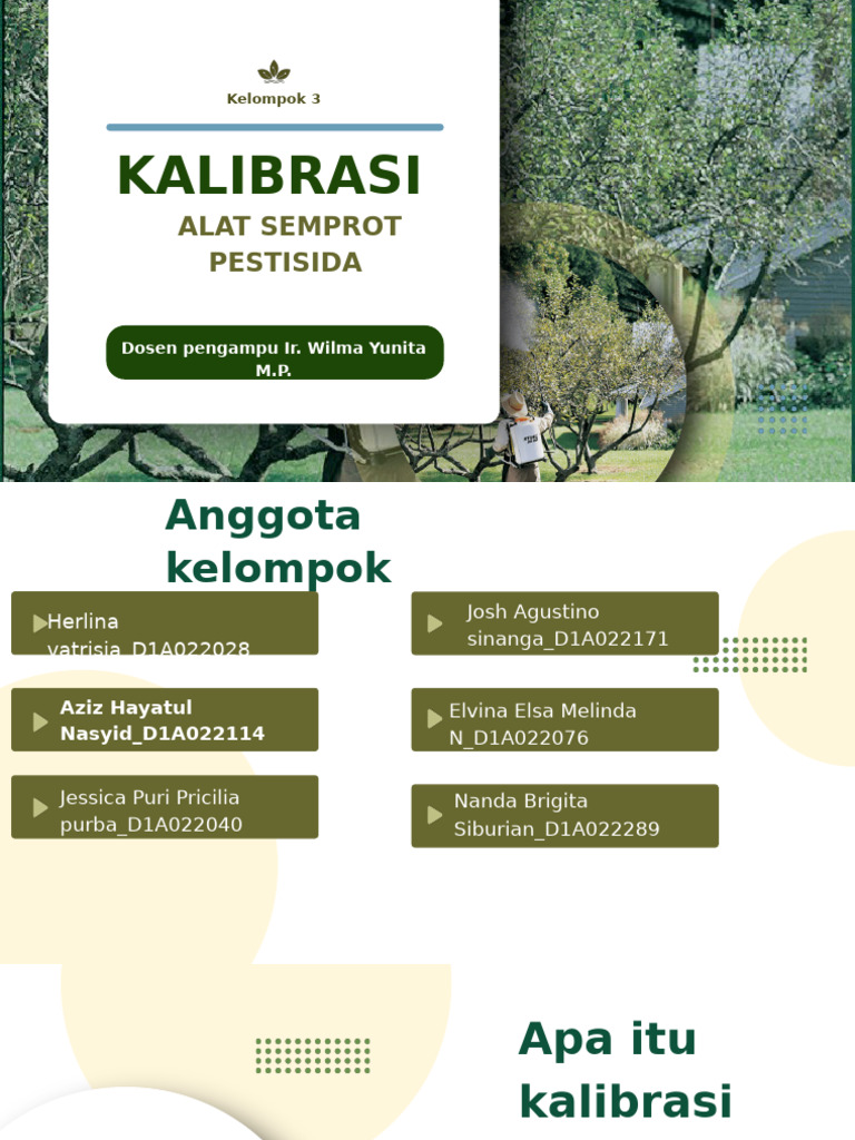 Kalibrasi Alat Semprot Pestisida | PDF
