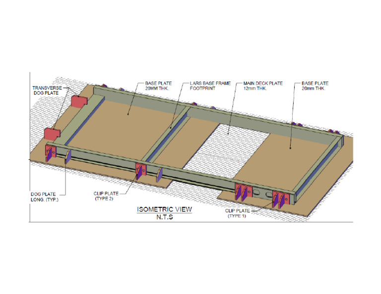 Lar Seafastening Drawing | PDF