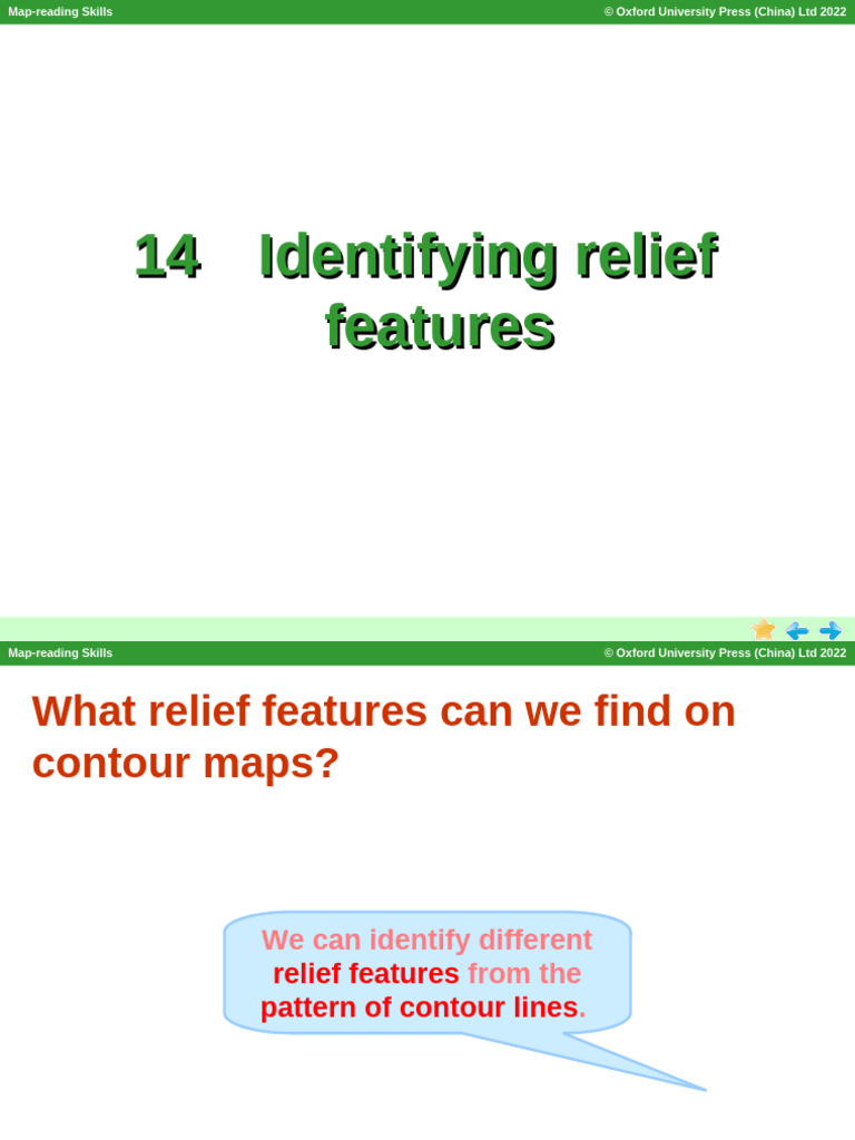 MR14 Identifying Relief Features e | PDF | Convex Set | Contour Line