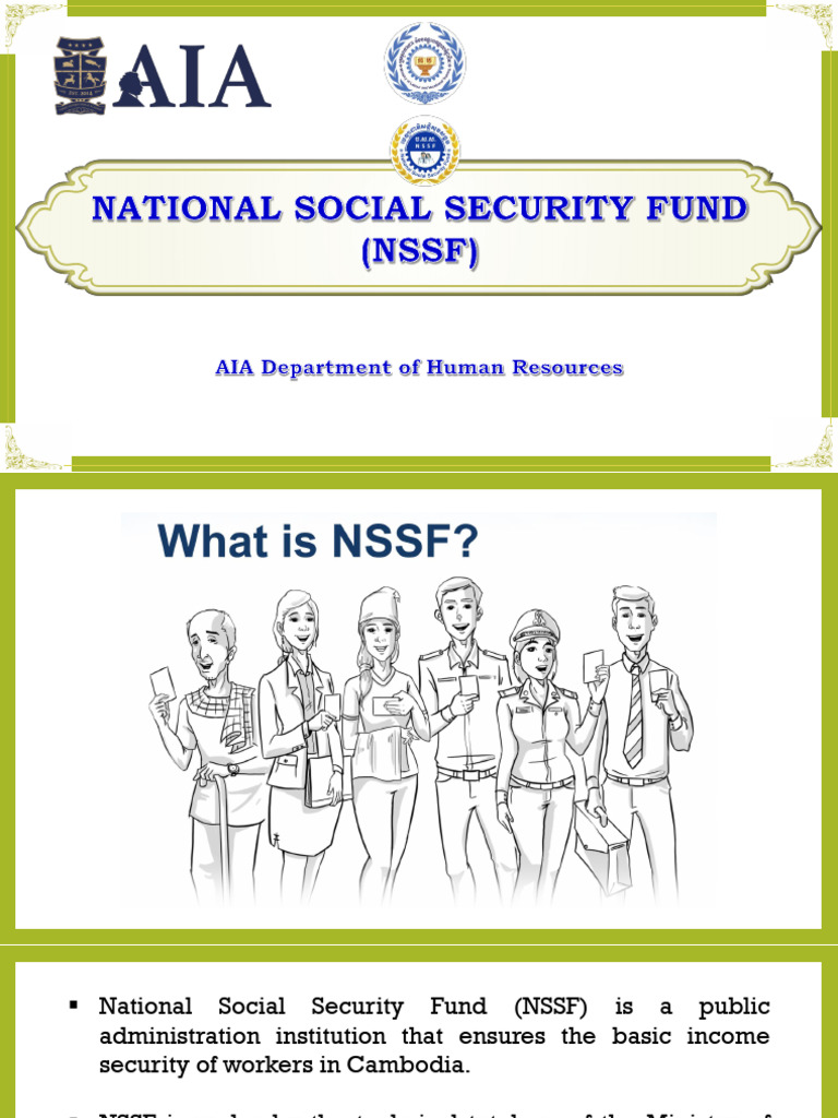 AIA-NSSF For Employer & Workers | PDF