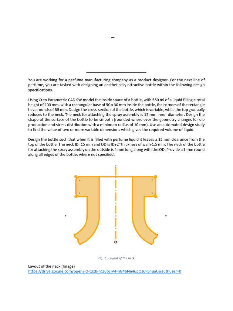 Project 2 Project Optimum Design of A Bottle | PDF