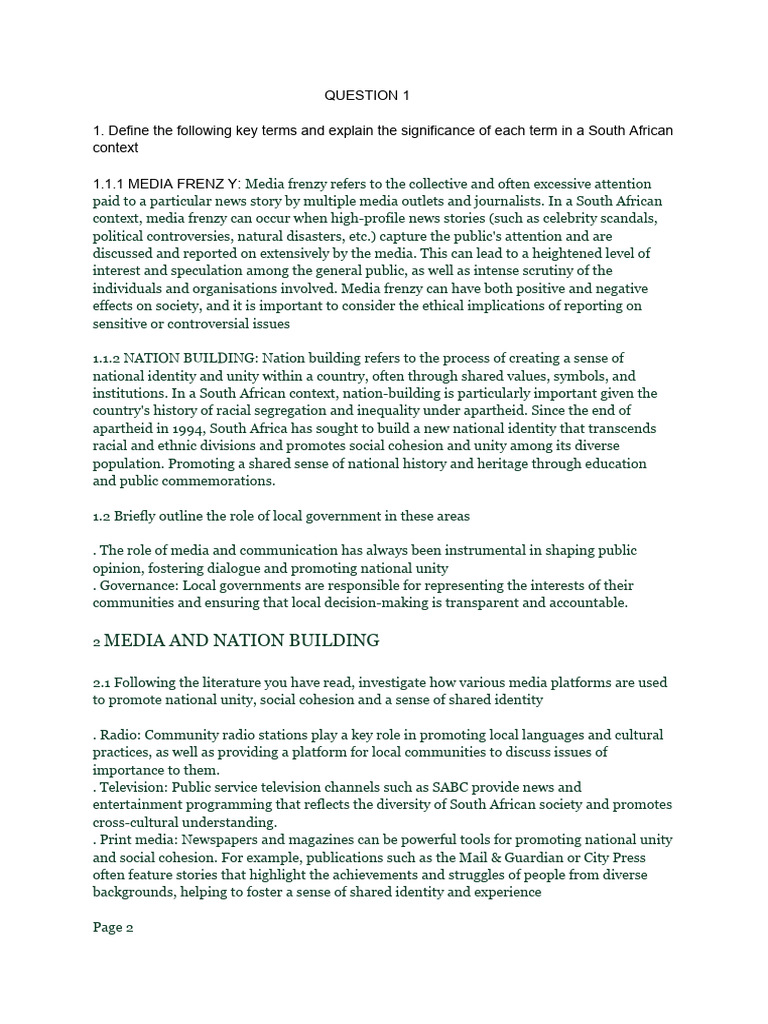 Thabang Task 2 Assignment | PDF | Mass Media | Recycling