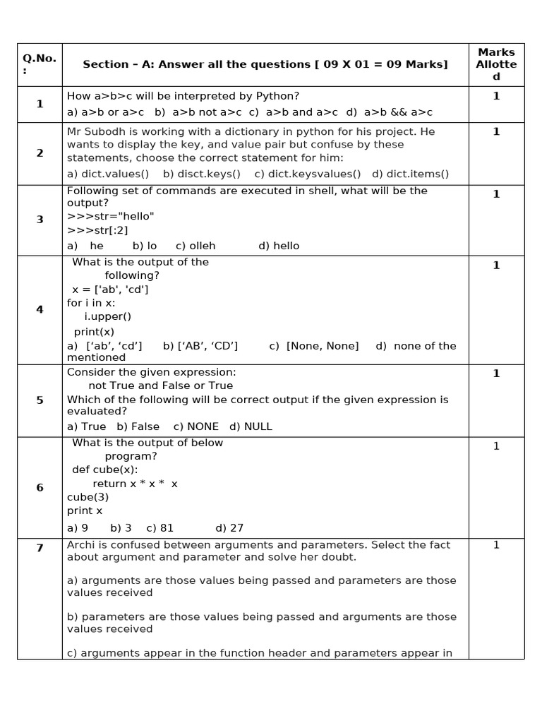 Abhyas Test 1 - Descriptive - QP | PDF | Parameter (Computer ...