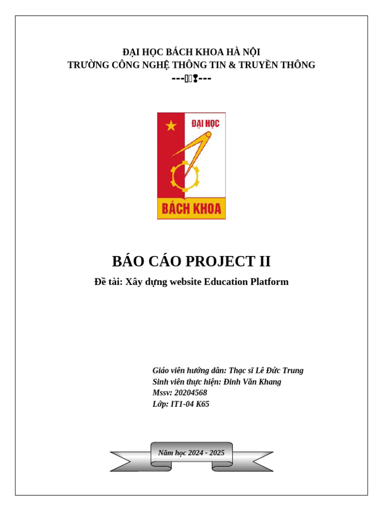 Báo Cáo Project 2 | PDF