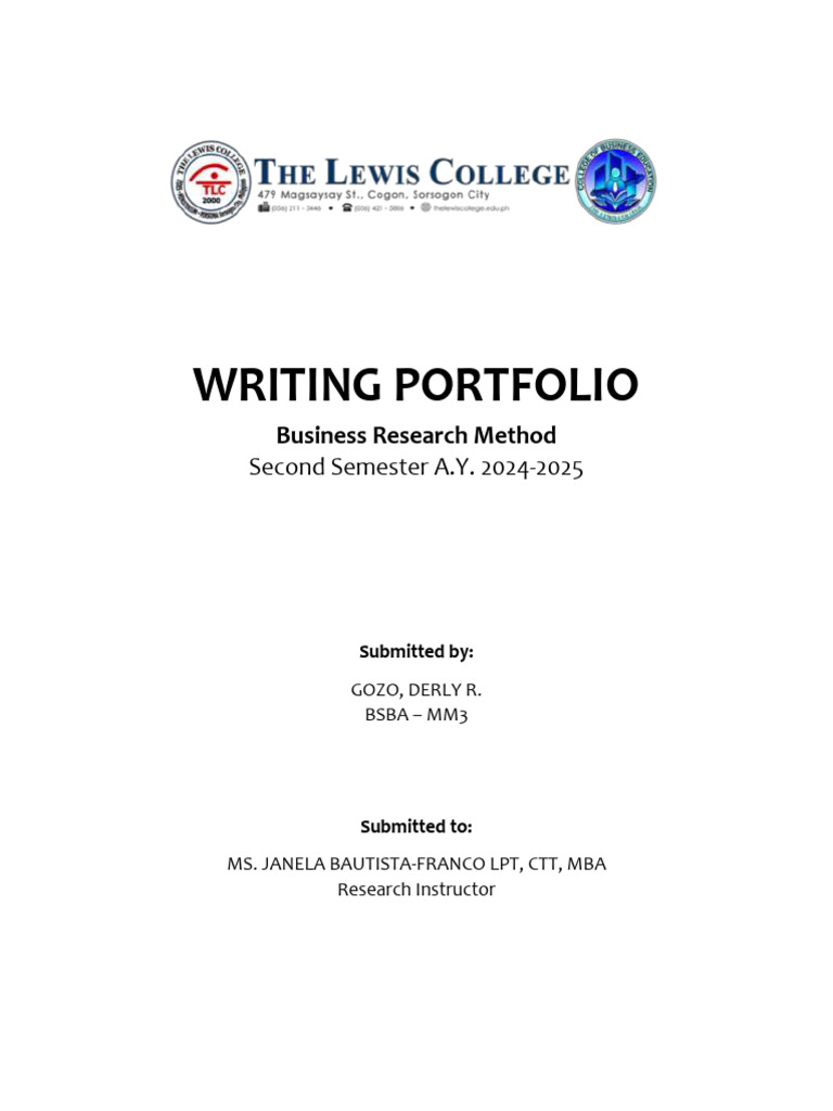 PORTFOLIO (Short) | PDF