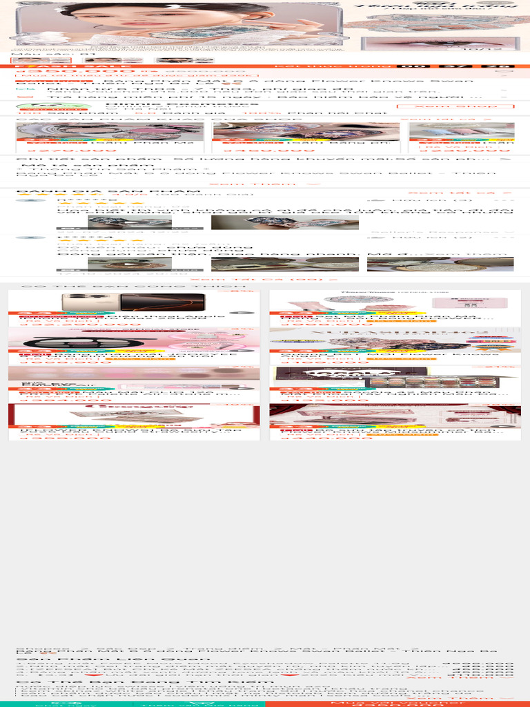 Bảng Phấn Mắt 6 ô Dòng Flower Knows Swan Ballet - Thiên Nga Ba Lê ? Shopee Việt Nam | PDF