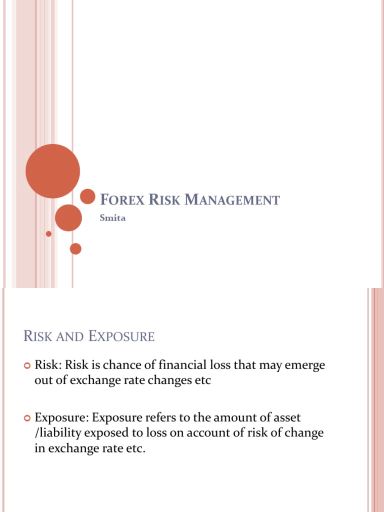 Forex Risk Management | PDF | Option (Finance) | Futures Contract