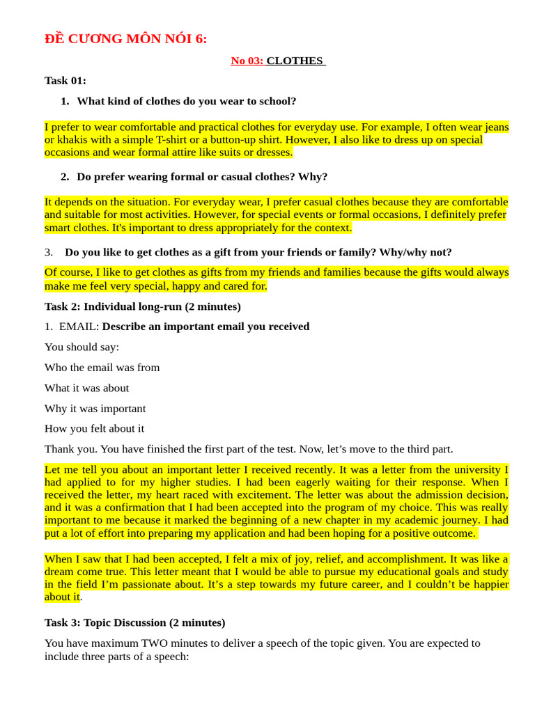 Đề cương Nói 6 vấn đáp EN39 | PDF | Climate Change Mitigation | Climate Change