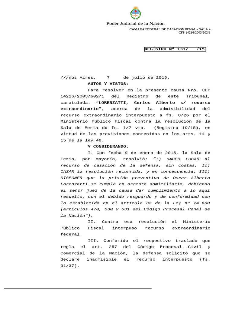 fallo (6) | PDF | Fiscal | Justicia