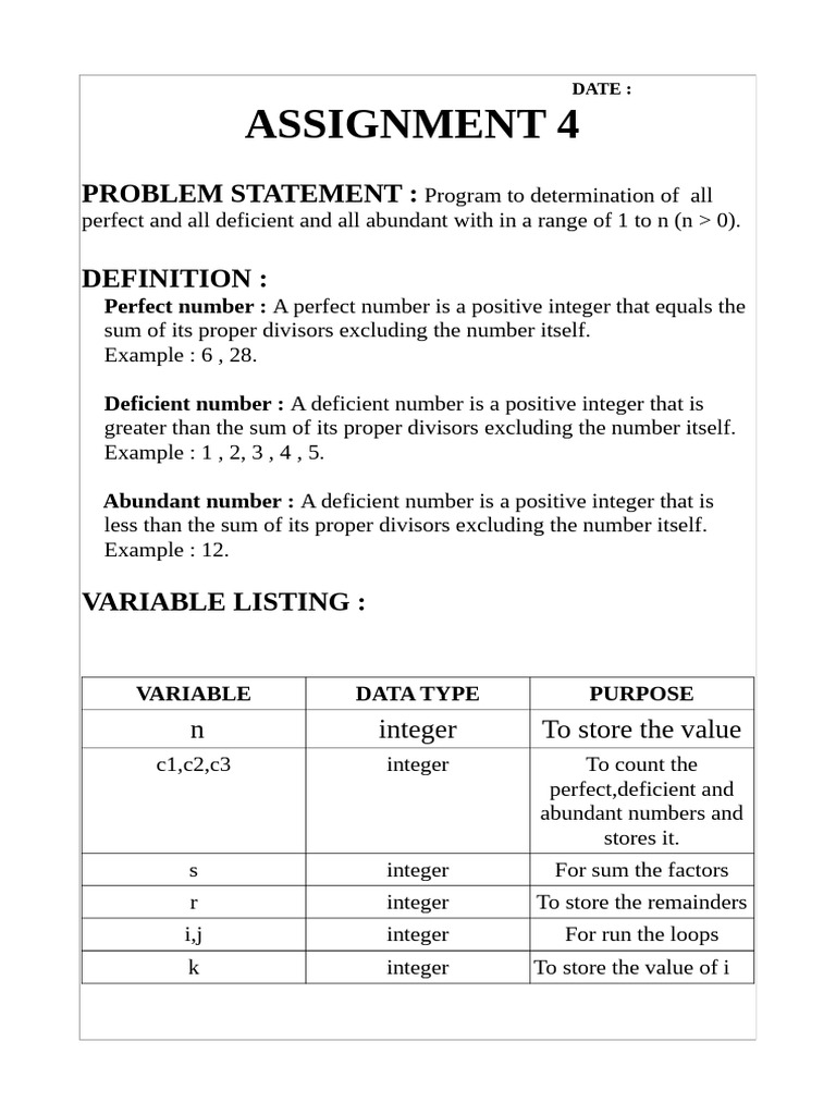 Assignment4 1 | PDF | Integer | Numbers