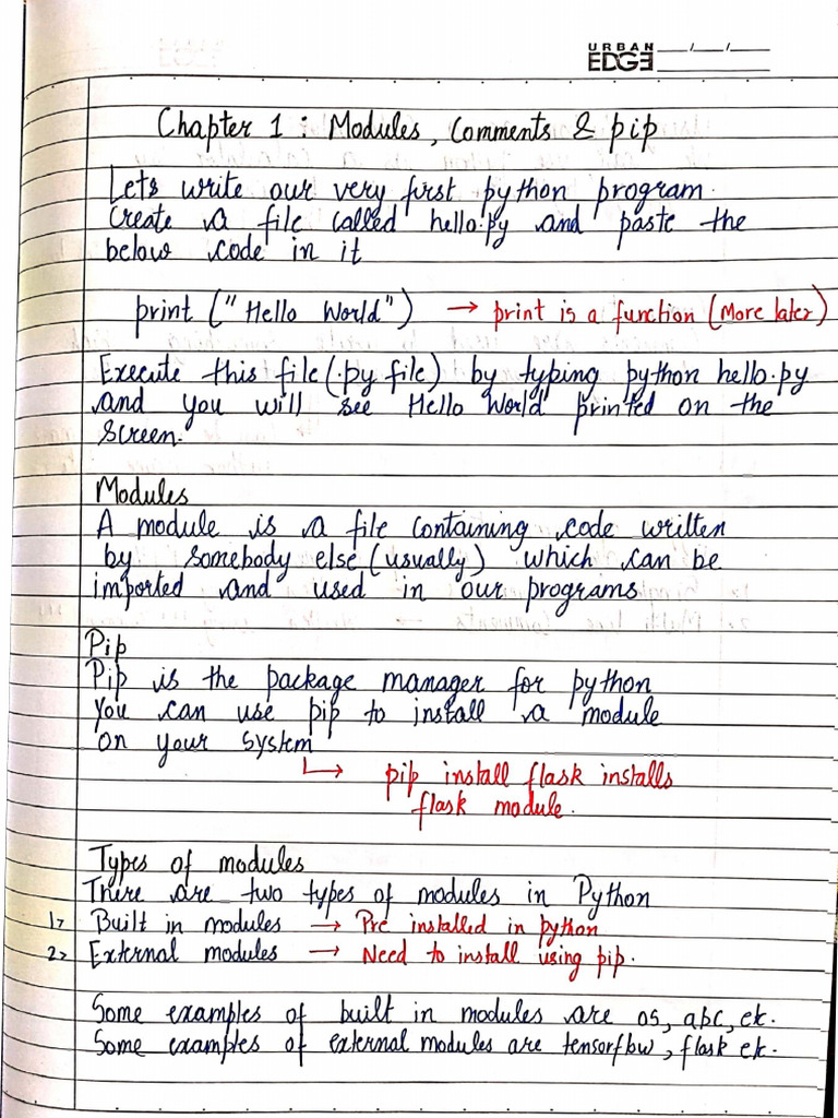 Chapter 1 Python | PDF