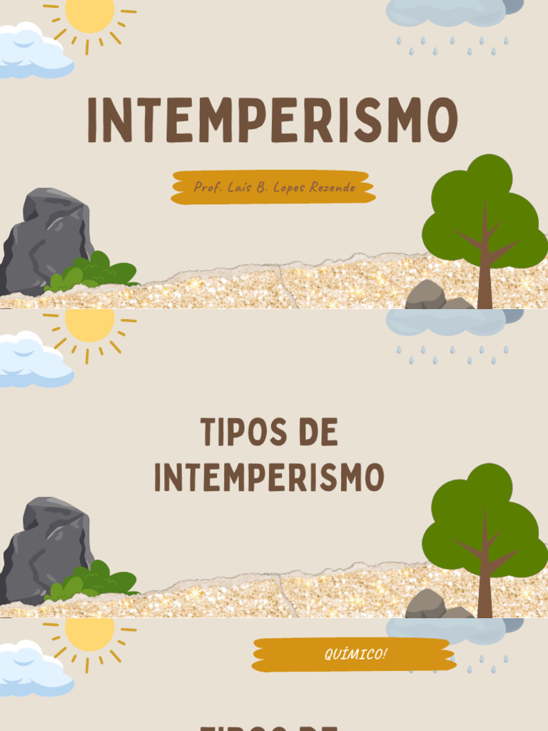 Intemperismo Civ331 | PDF