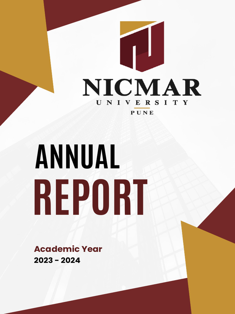 Annexure IV Final GoM Annual English Report 2023-24 | PDF | University