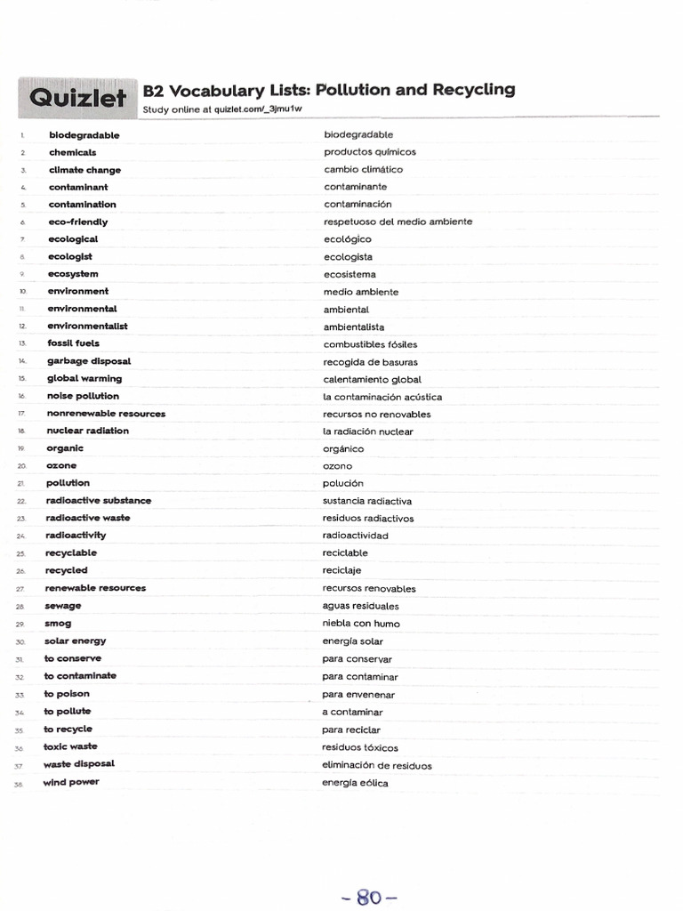 ISE II Conversation Vocabulary | PDF