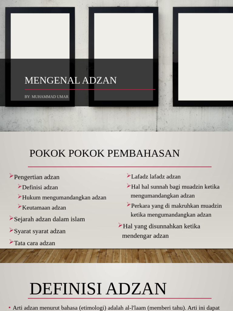 Mengenal Adzan | PDF