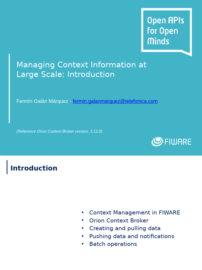 Managing Context Information in Smart Apps | PDF | Internet Of Things ...