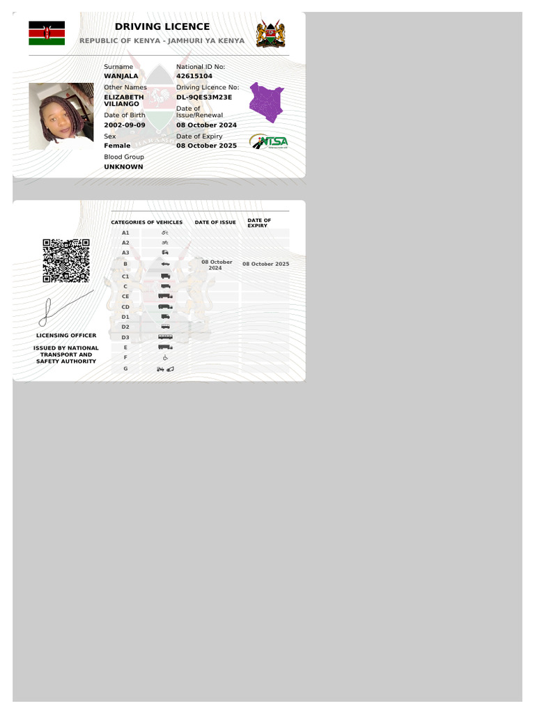 DL-Electronic Driving License | PDF