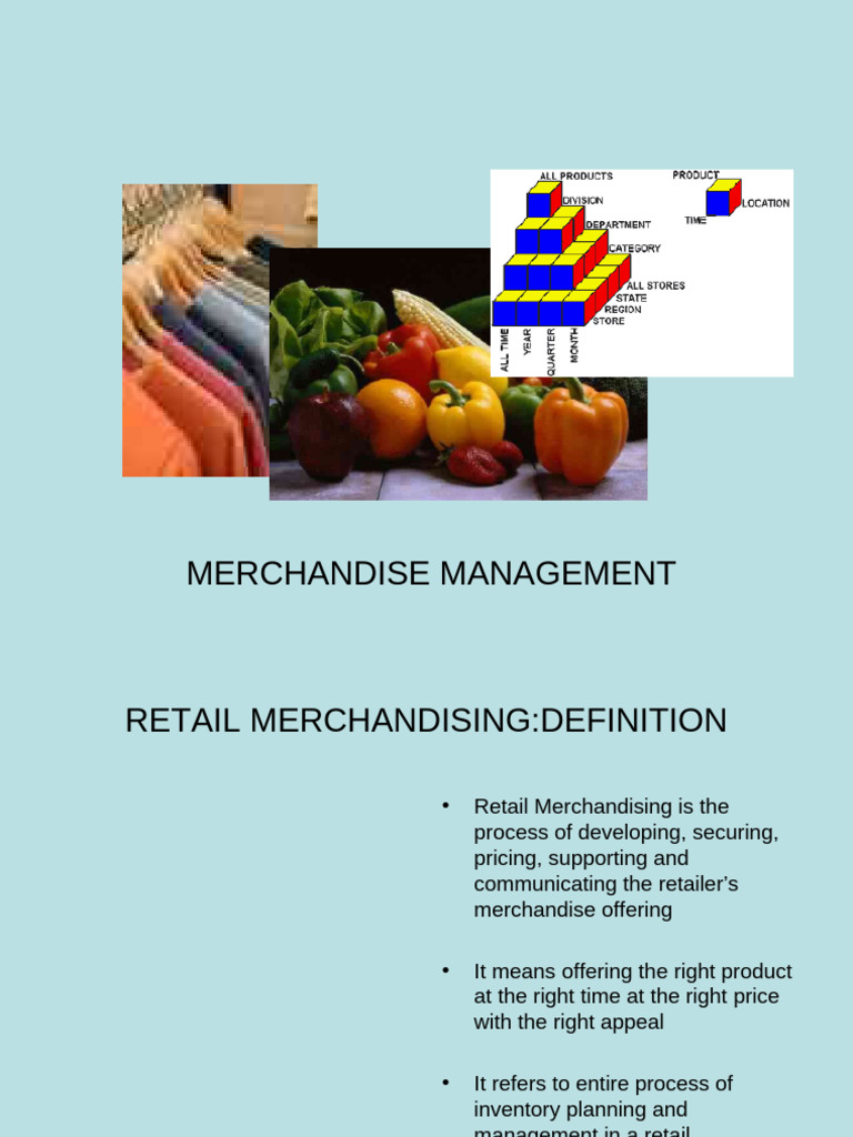 Merchandise Management | PDF | Merchandising | Retail