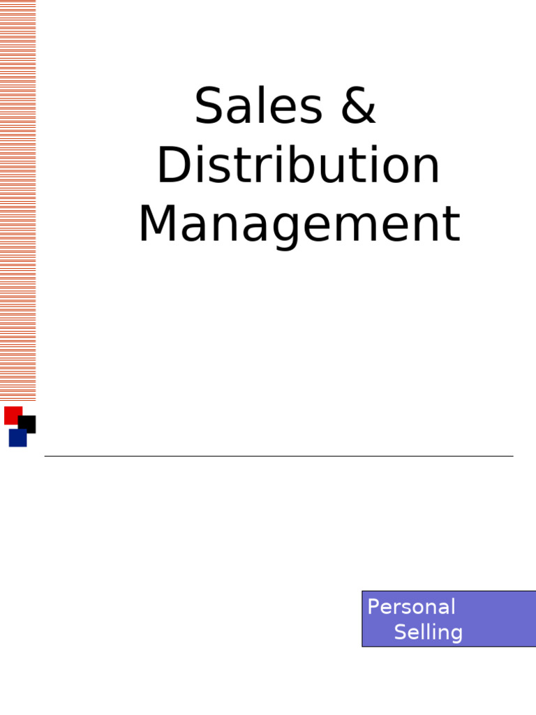Personal Selling | PDF | Sales | Consumer Behaviour