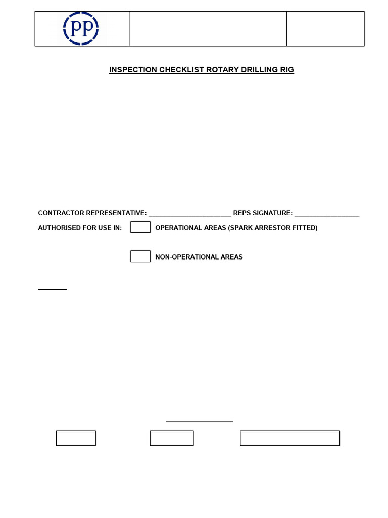 Result Inspection - Rotary Drilling Rig | PDF