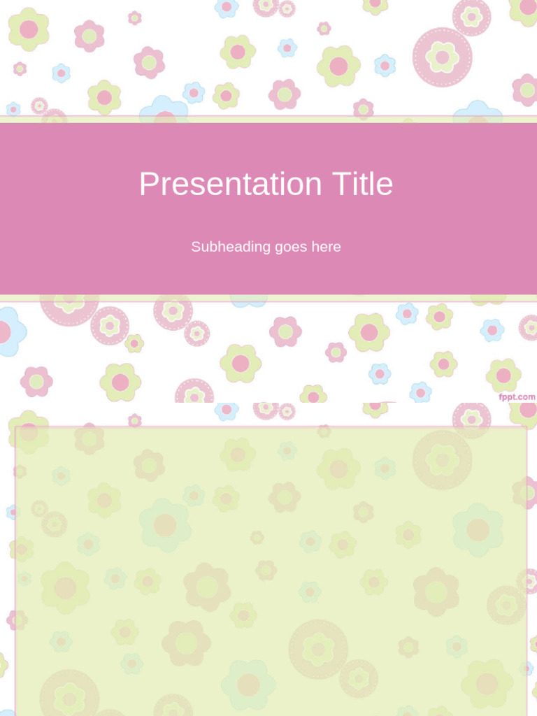 Presentation Title: Subheading Goes Here | PDF