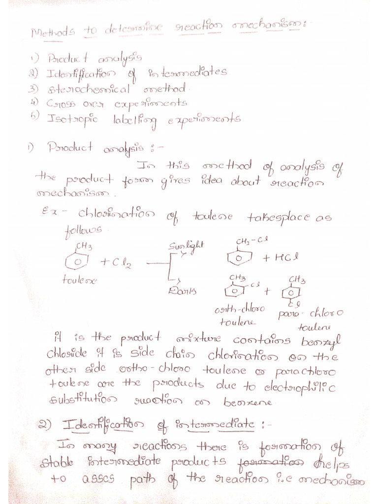 Reaction Intermediate | PDF
