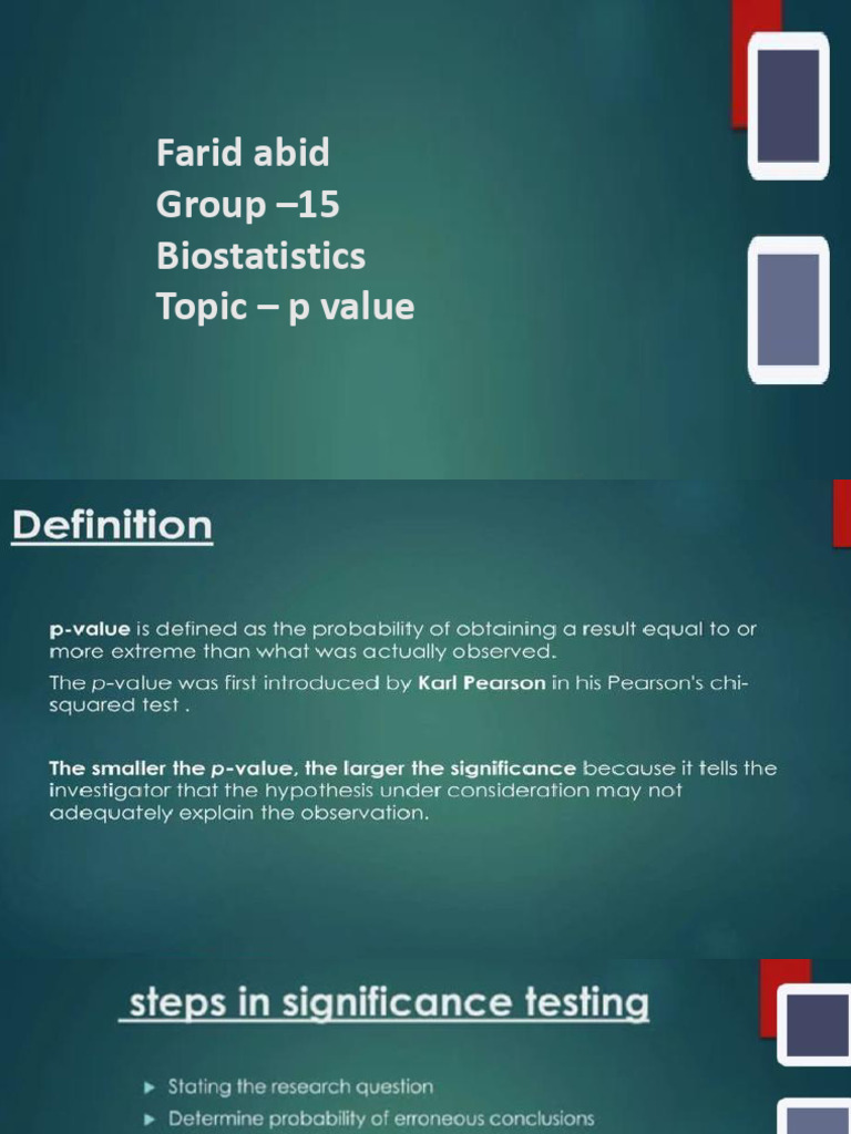 Understanding Z-Test P-Value Calculation | PDF