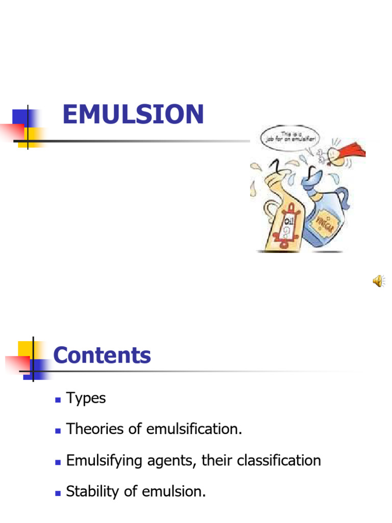 EMULSION Interactive | PDF | Emulsion | Soft Matter