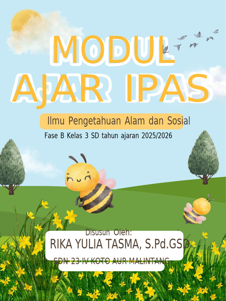 Modul Ajar Deep Learning Kelas 3 SD | PDF